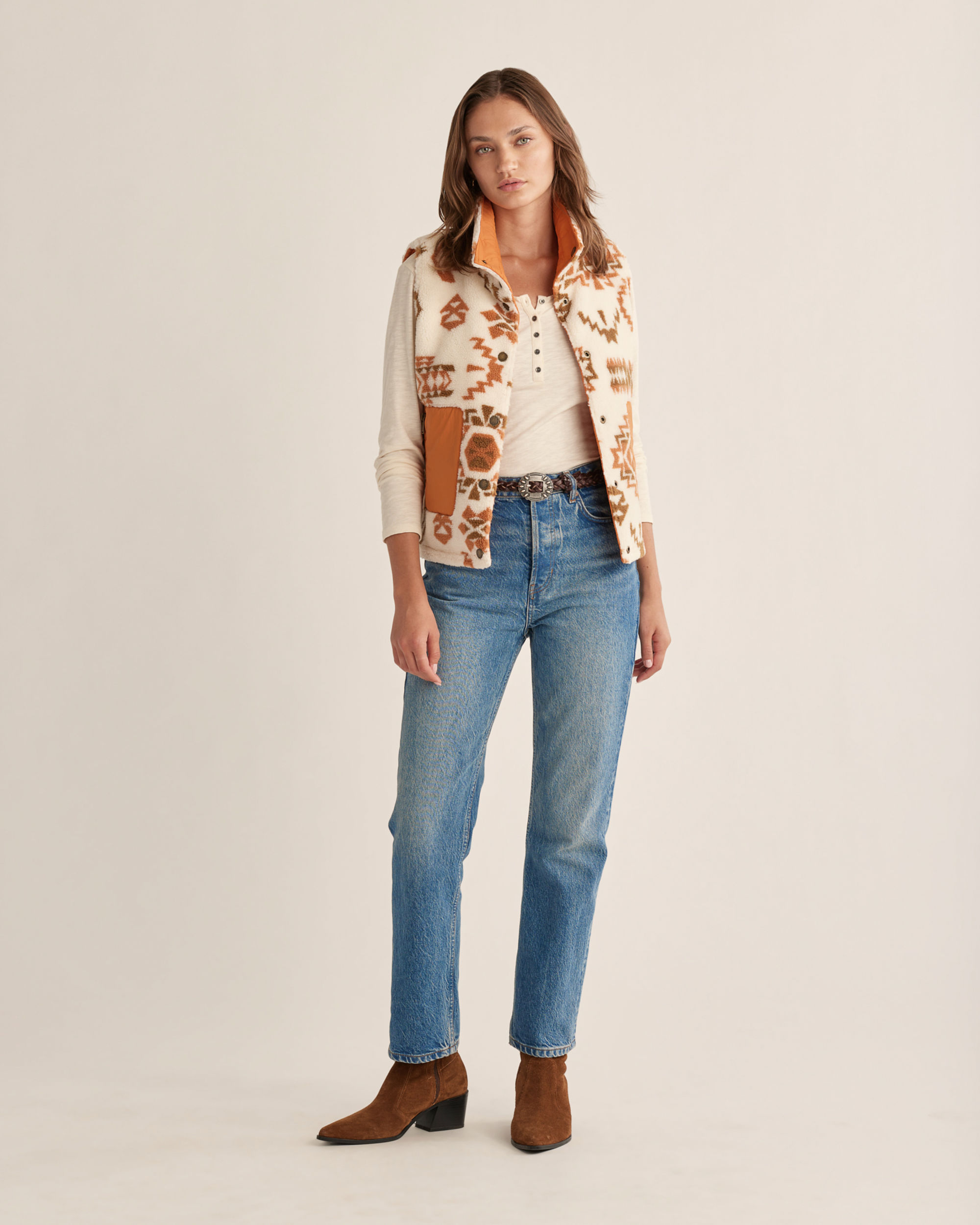 Shop Women's Manzanita Reversible Vest | Pendleton