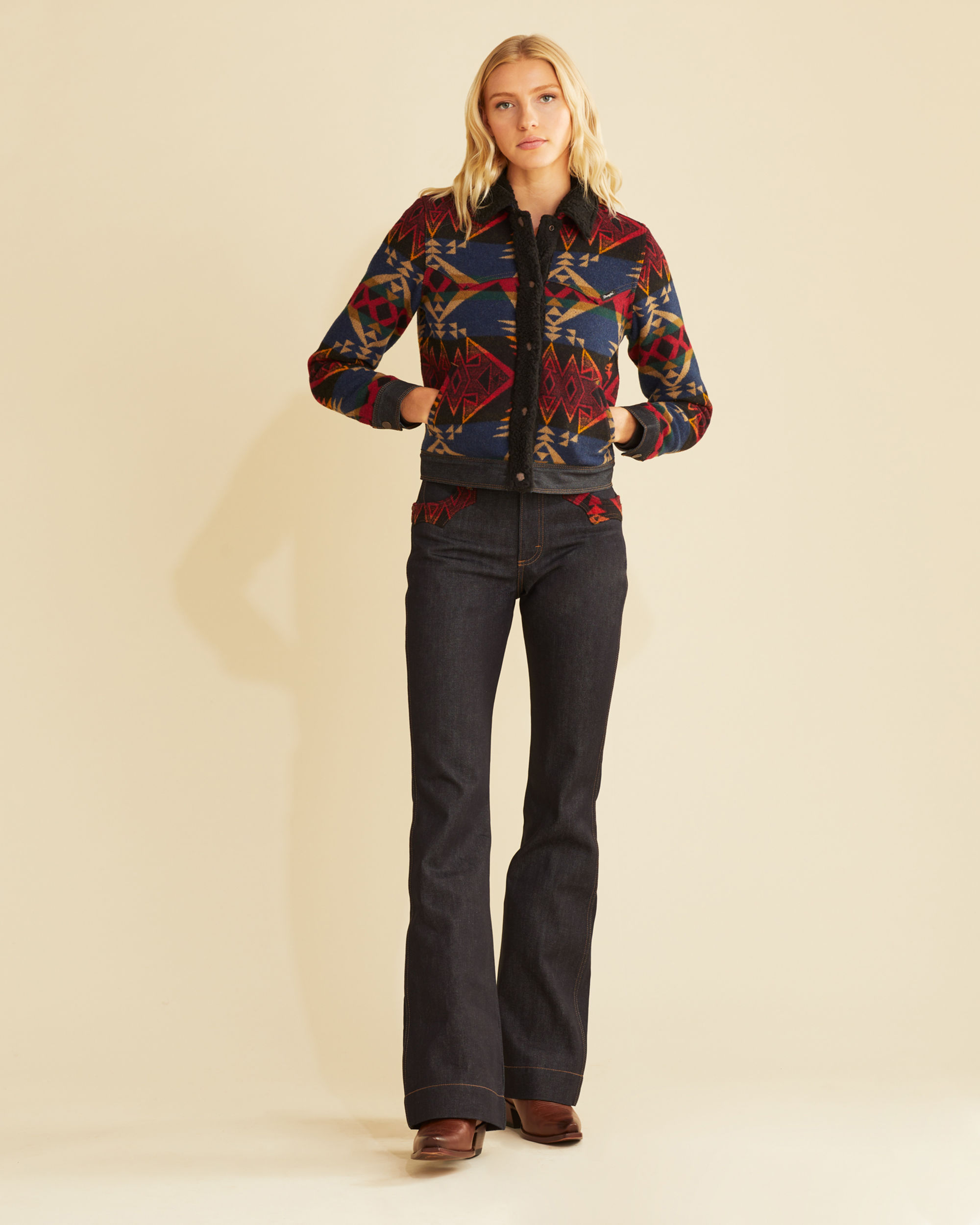 Wrangler X Women's Wool Bomber