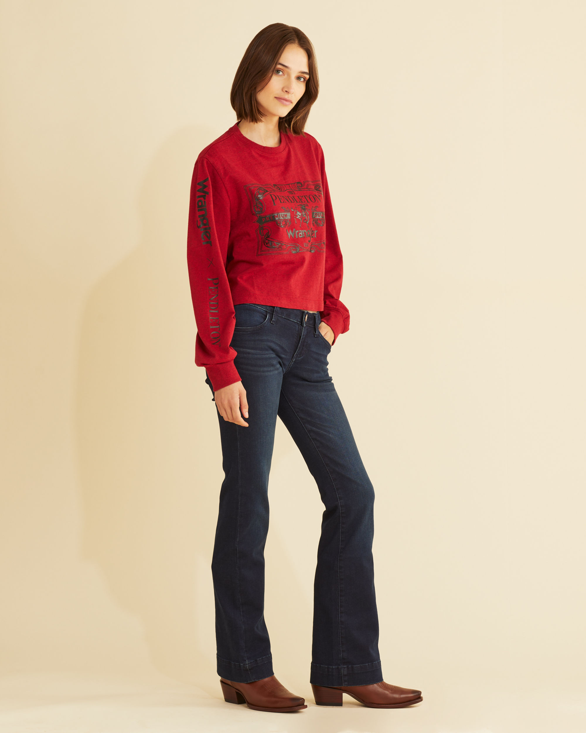 Wrangler x Pendleton Women's Long-Sleeve Tee | Pendleton
