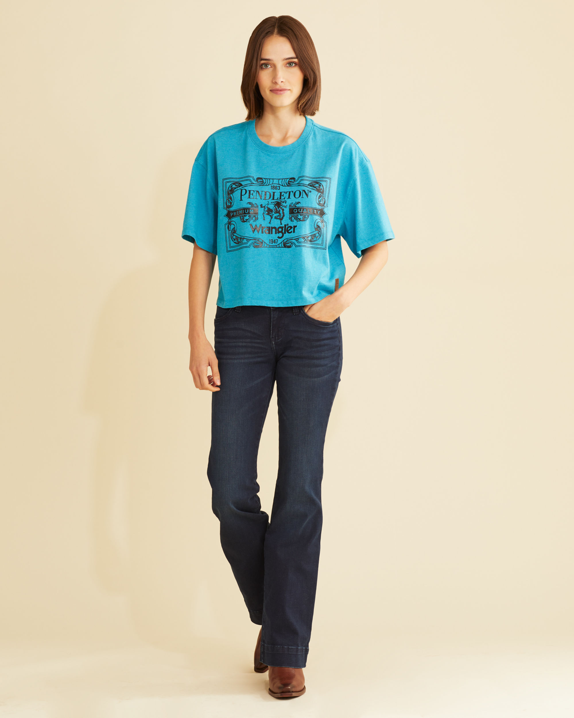 Wrangler x Pendleton Women's Short-Sleeve Tee