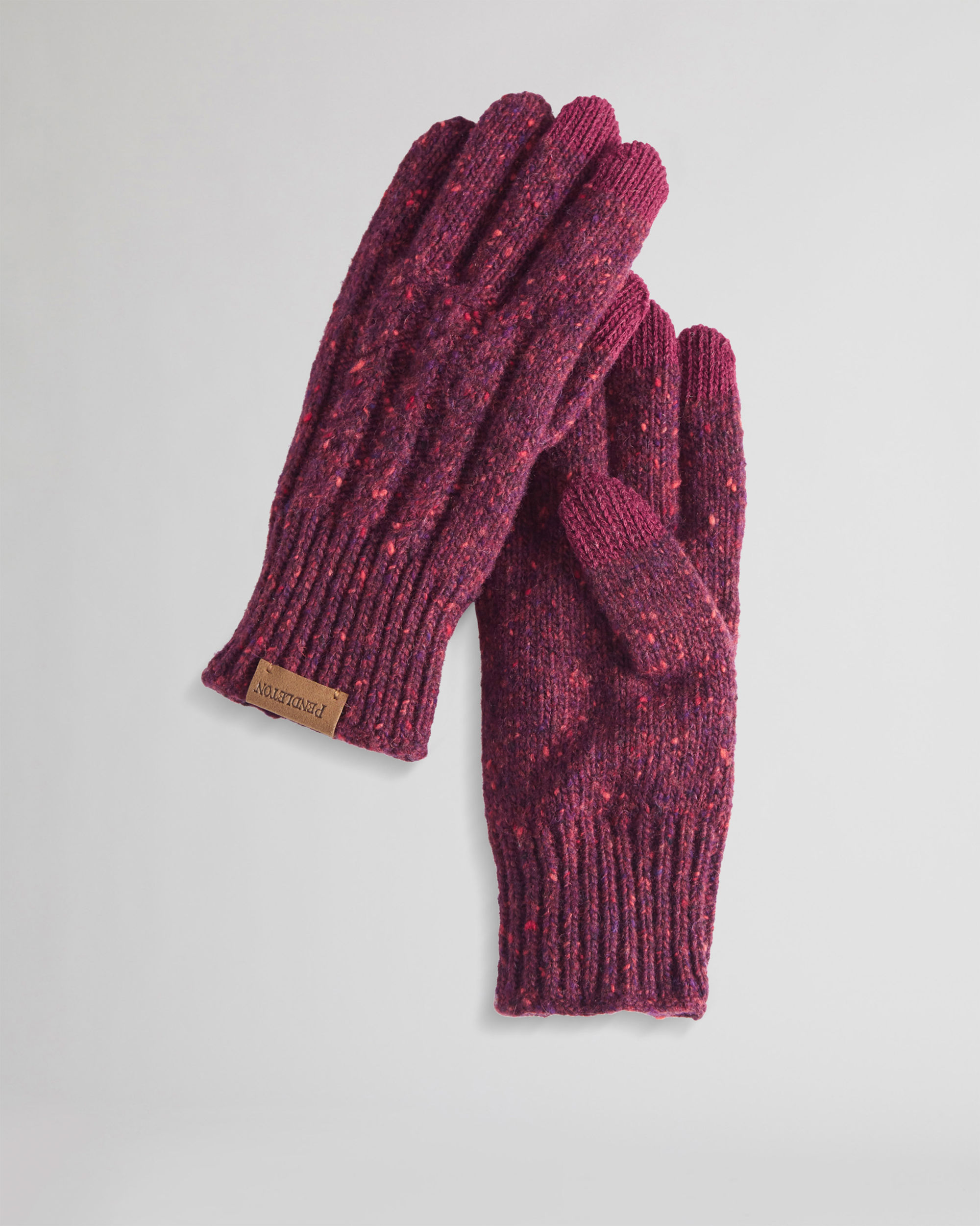 Cable Knit Texting Glove
