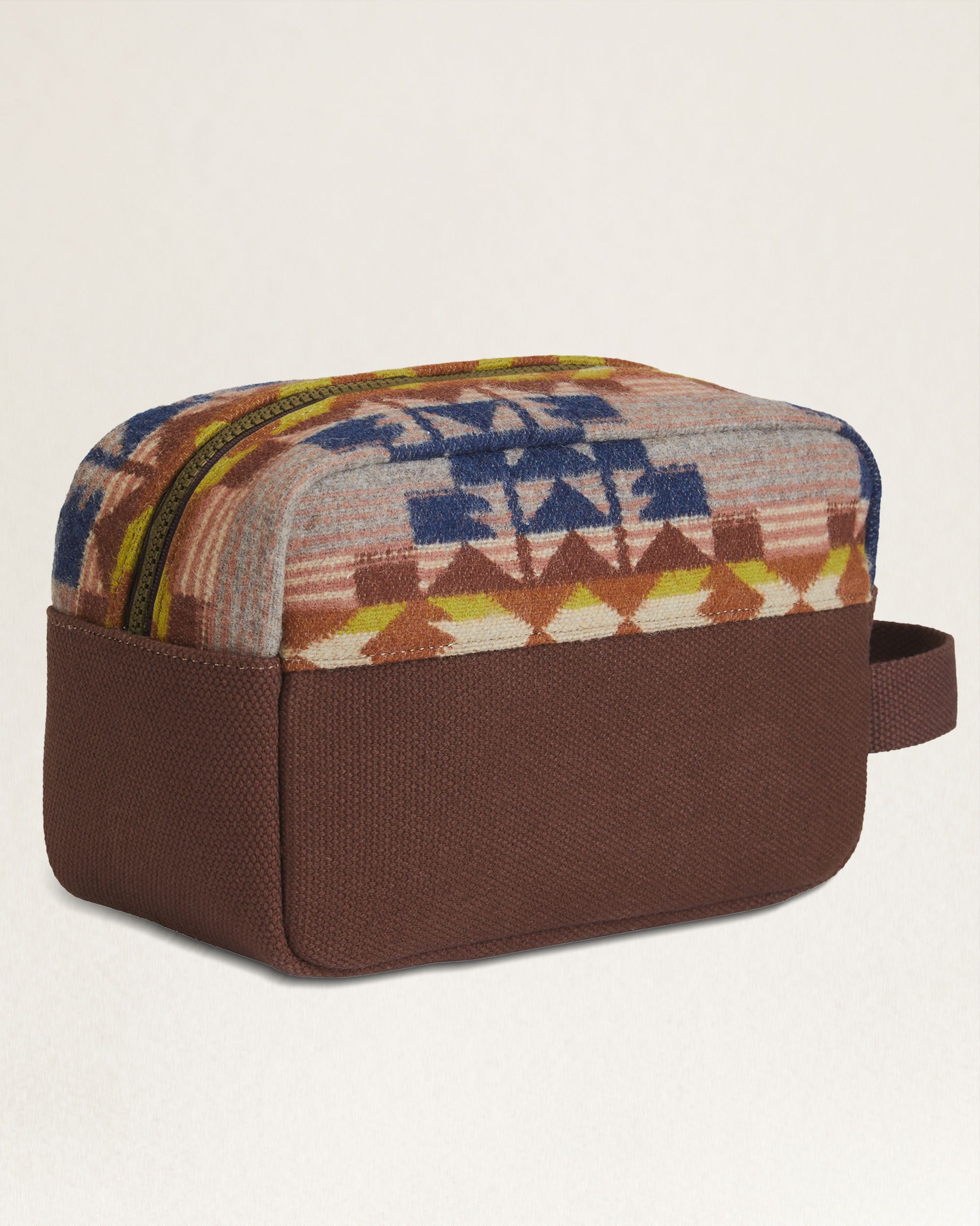 Desert Dawn Wool/Leather Carryall Pouch | Pendleton