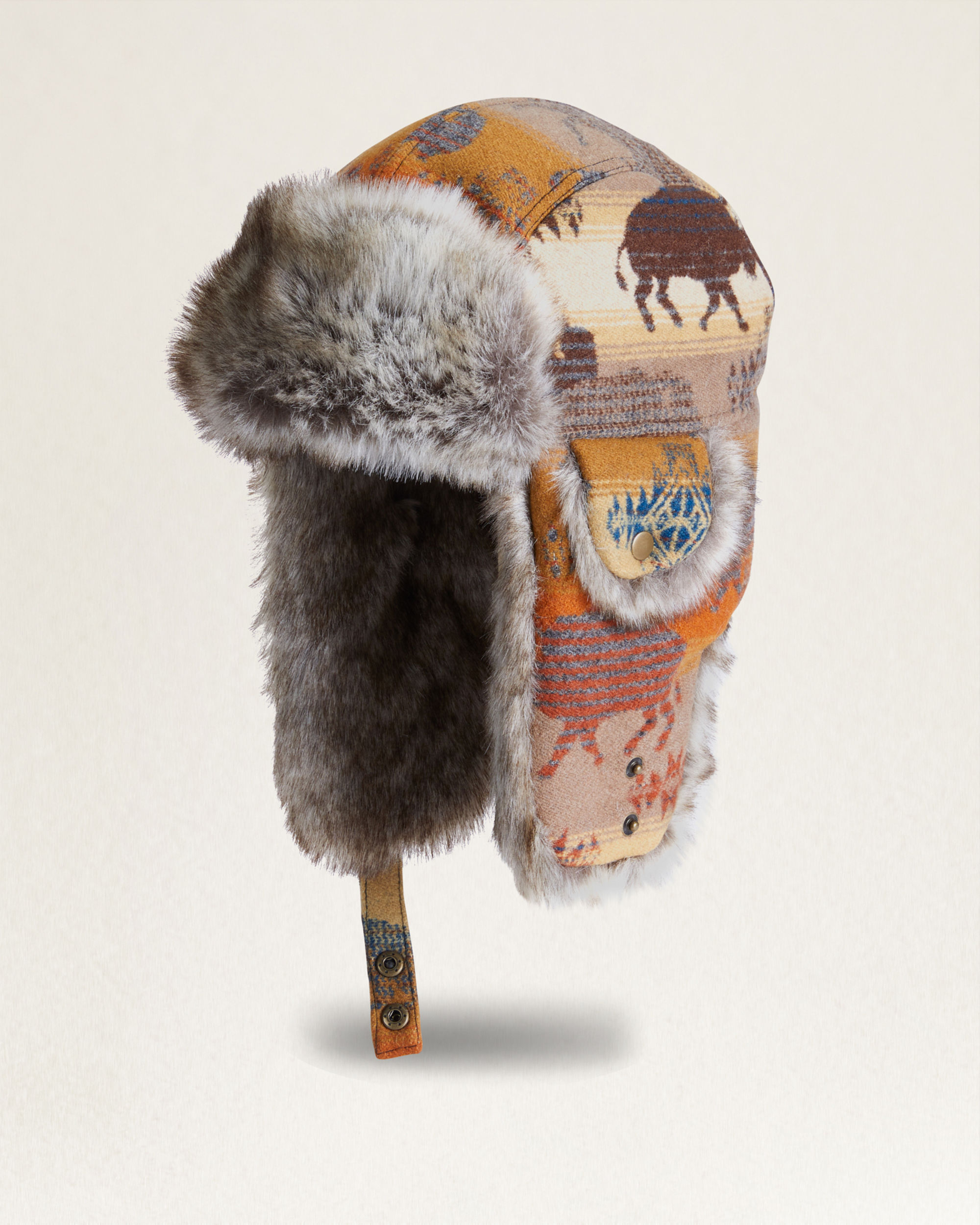 Stay Warm & Stylish with the Wool Trapper Hat | Pendleton