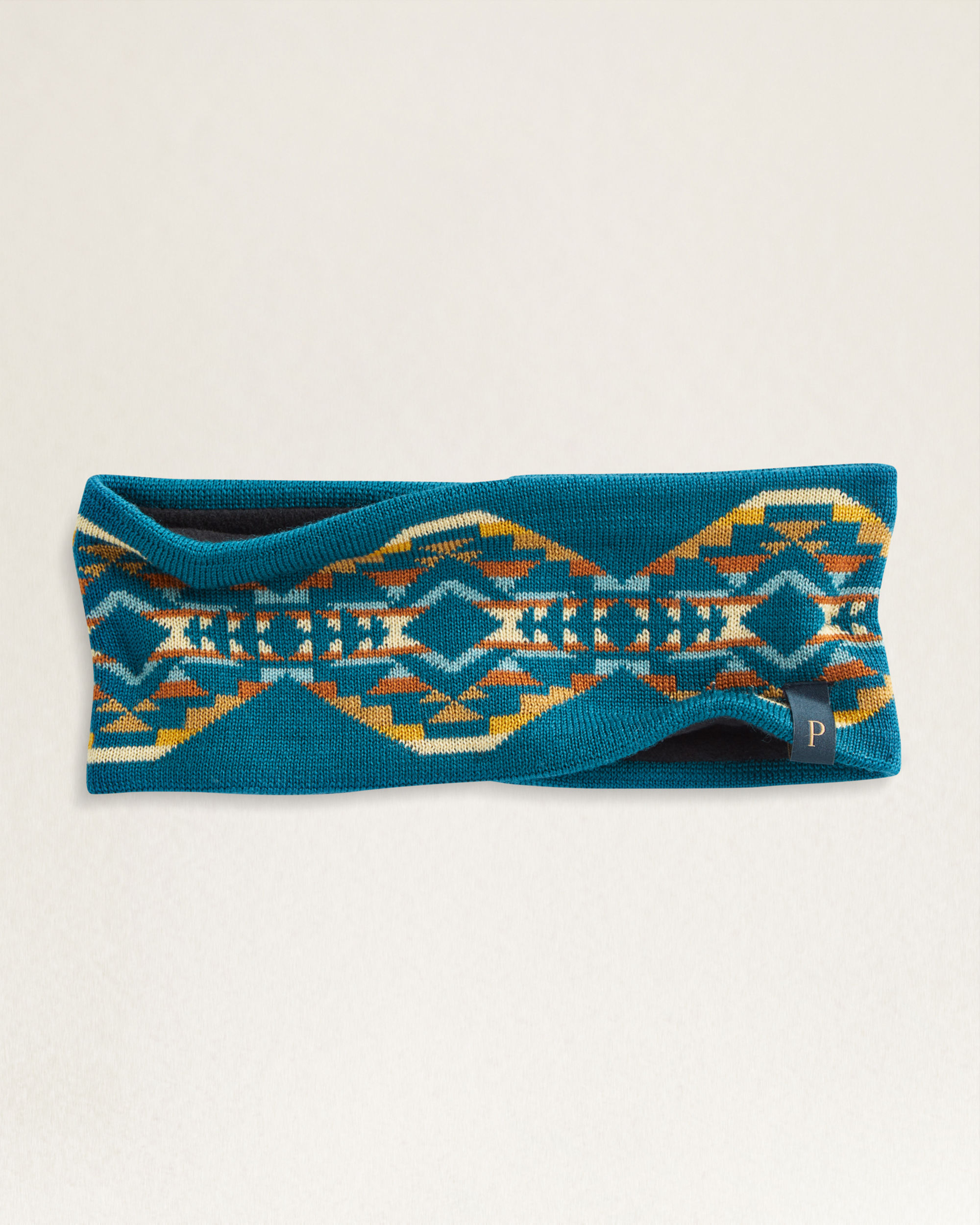 MERINO KNIT FLEECE-LINED HEADBAND | Pendleton