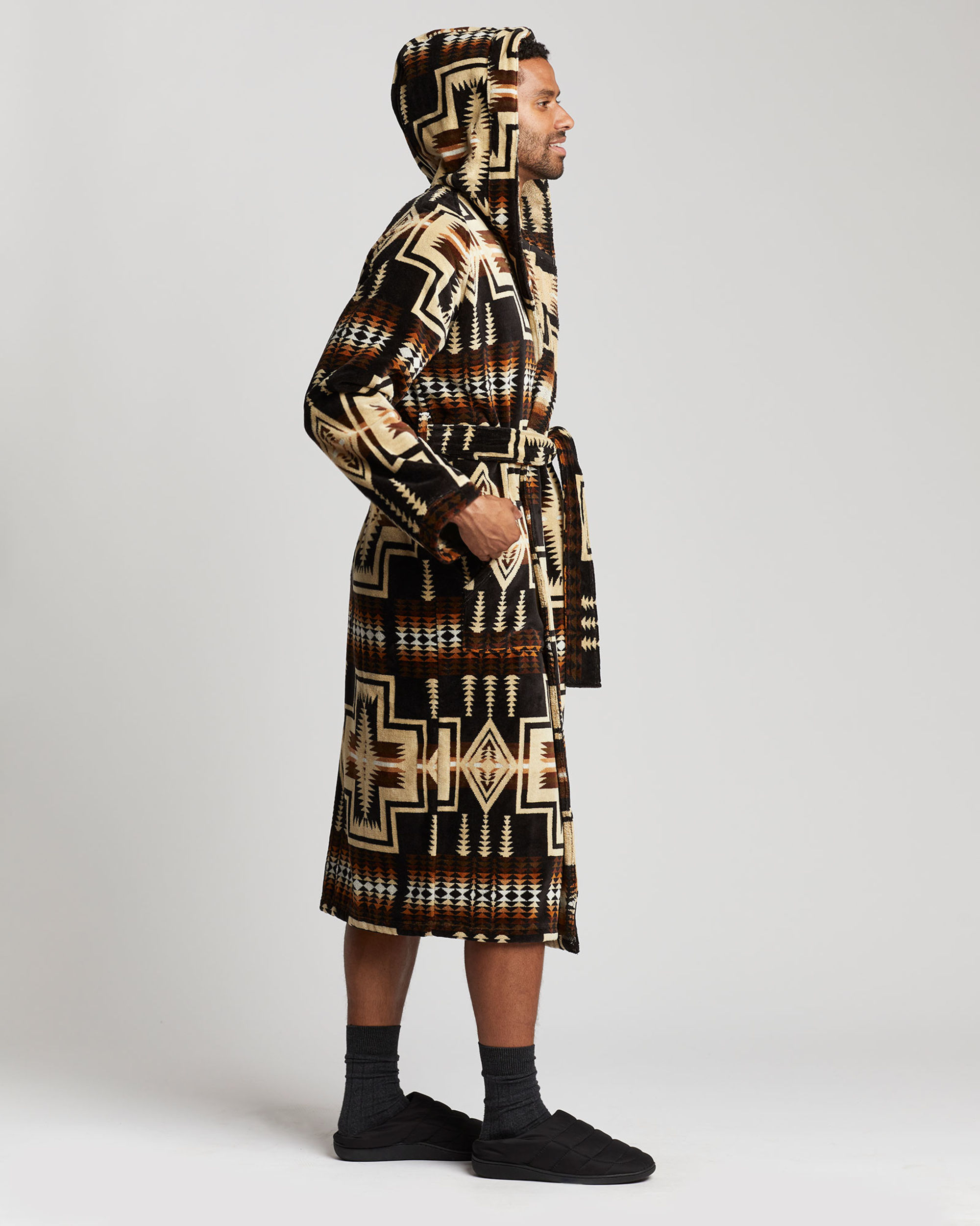 Cotton Terry Velour Robe-Unisex