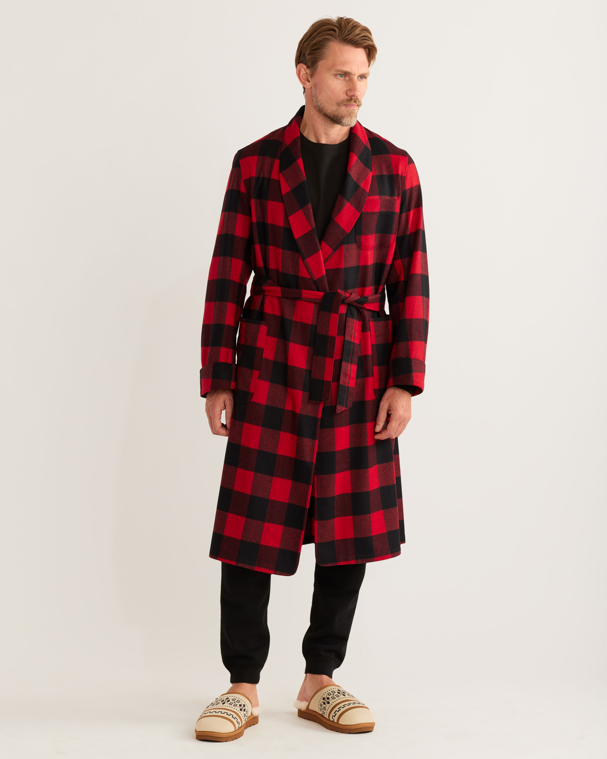 MEN'S WASHABLE WHISPERWOOL ROBE | Pendleton