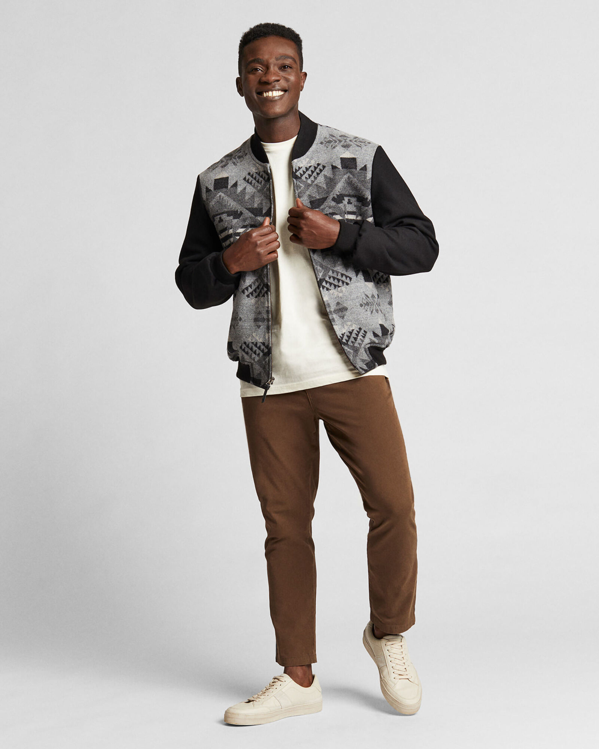 MEN'S ZIP-FRONT WOOL JACKET | Pendleton Woolen Mills