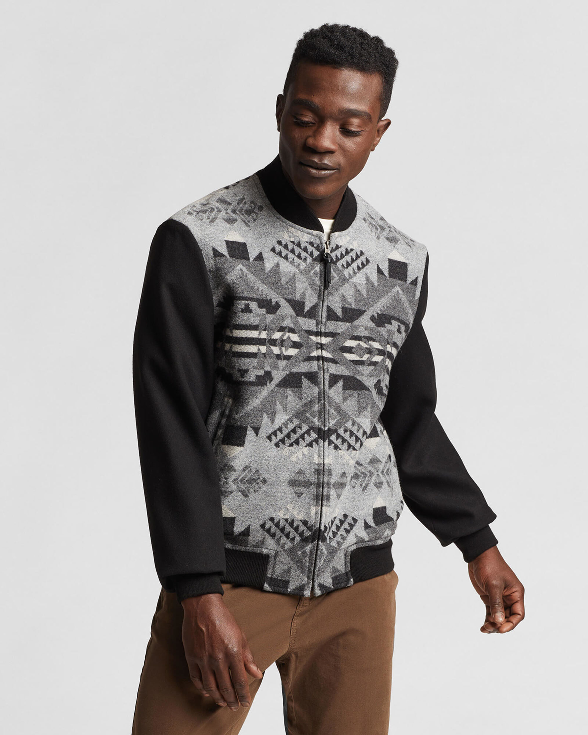 MEN'S ZIP-FRONT WOOL JACKET | Pendleton