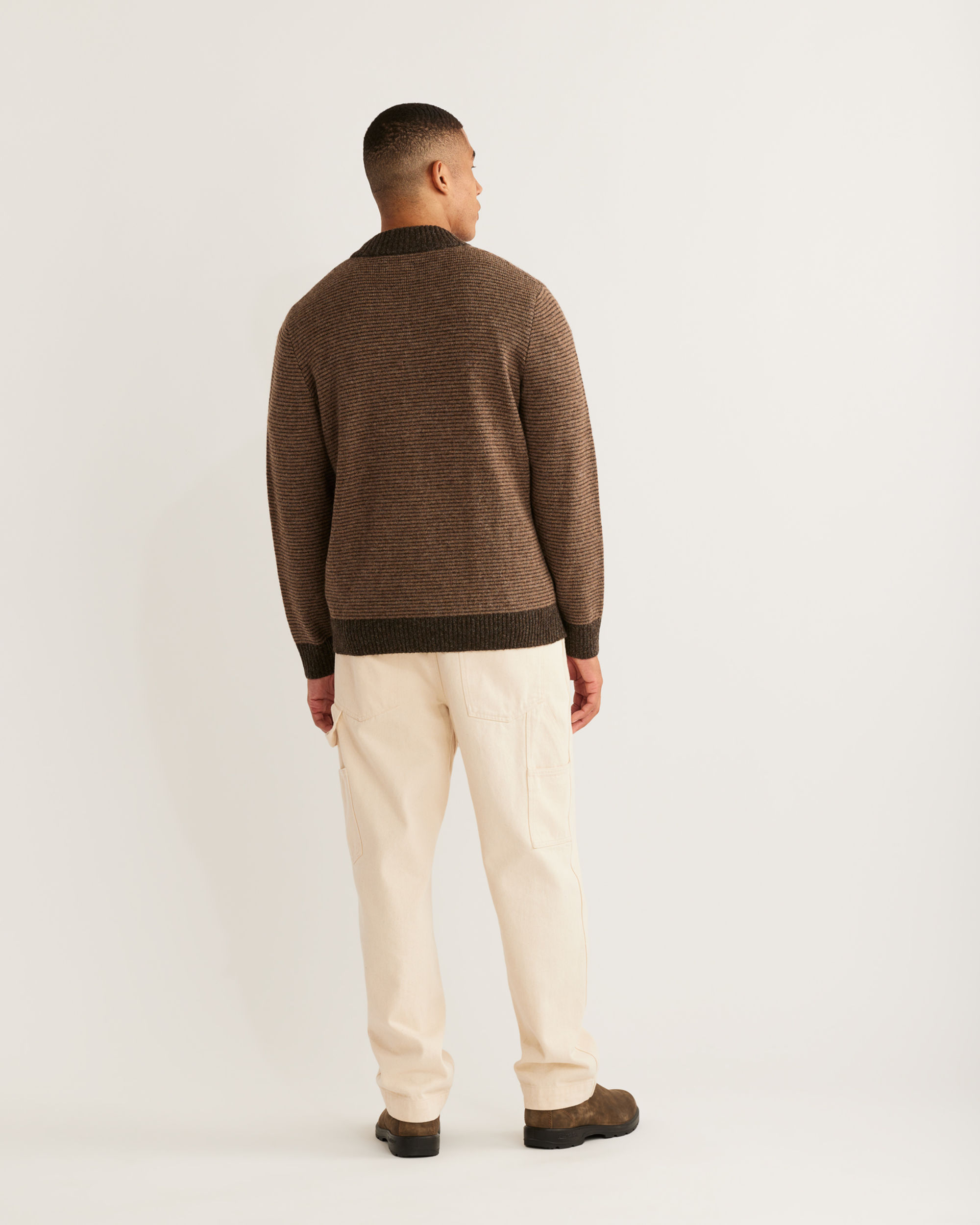 MEN'S SHETLAND COLLECTION FULL-ZIP SWEATER | Pendleton
