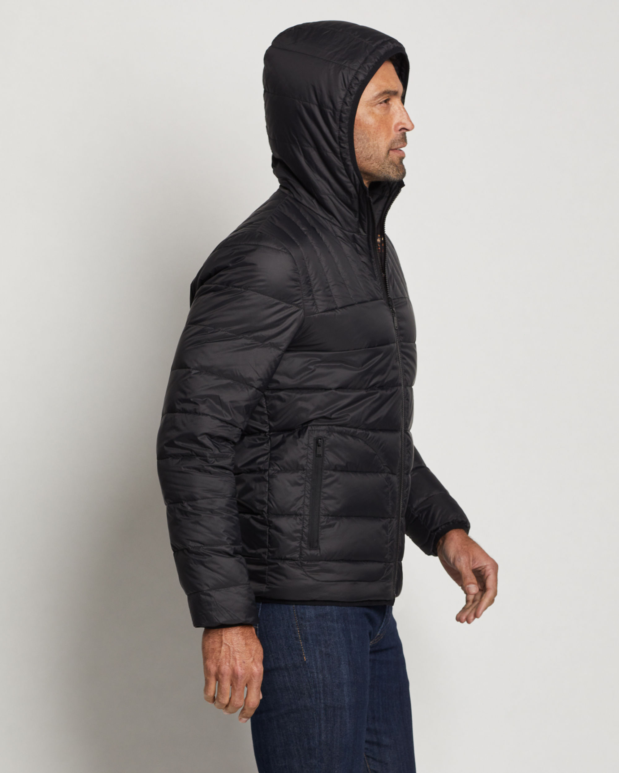 Men's Yukon Reversible Hooded Down Jacket