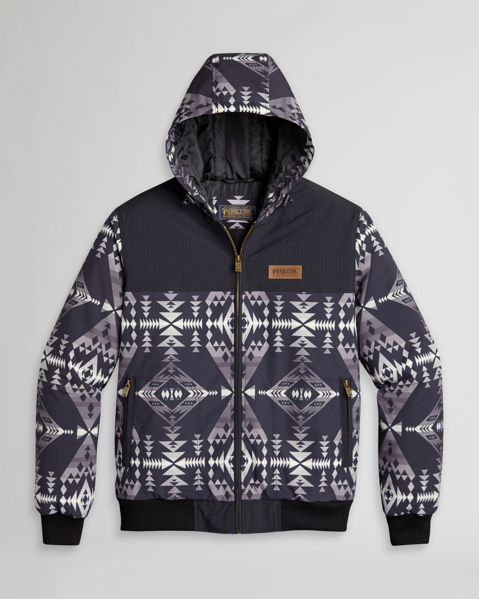 Men's Bow Pass Hooded Jacket, Diamond Peak