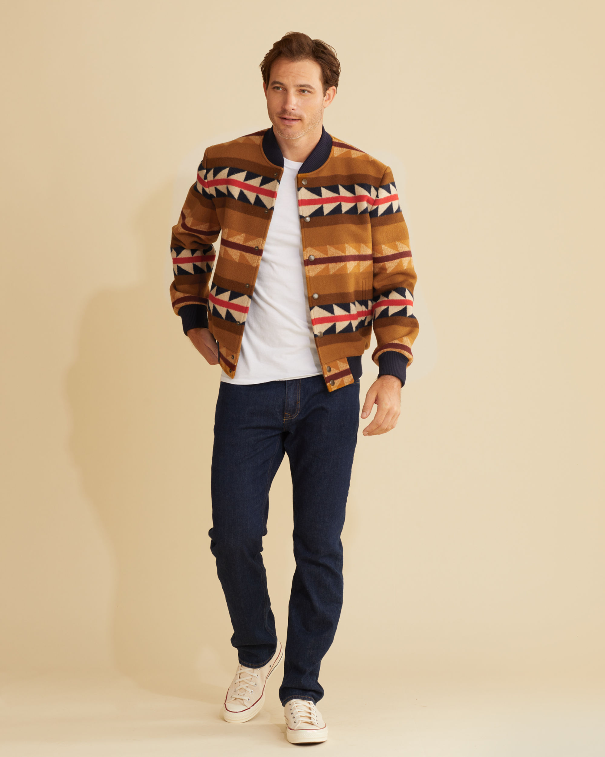 Men's Gorge Snap-Front Wool Jacket | Pendleton