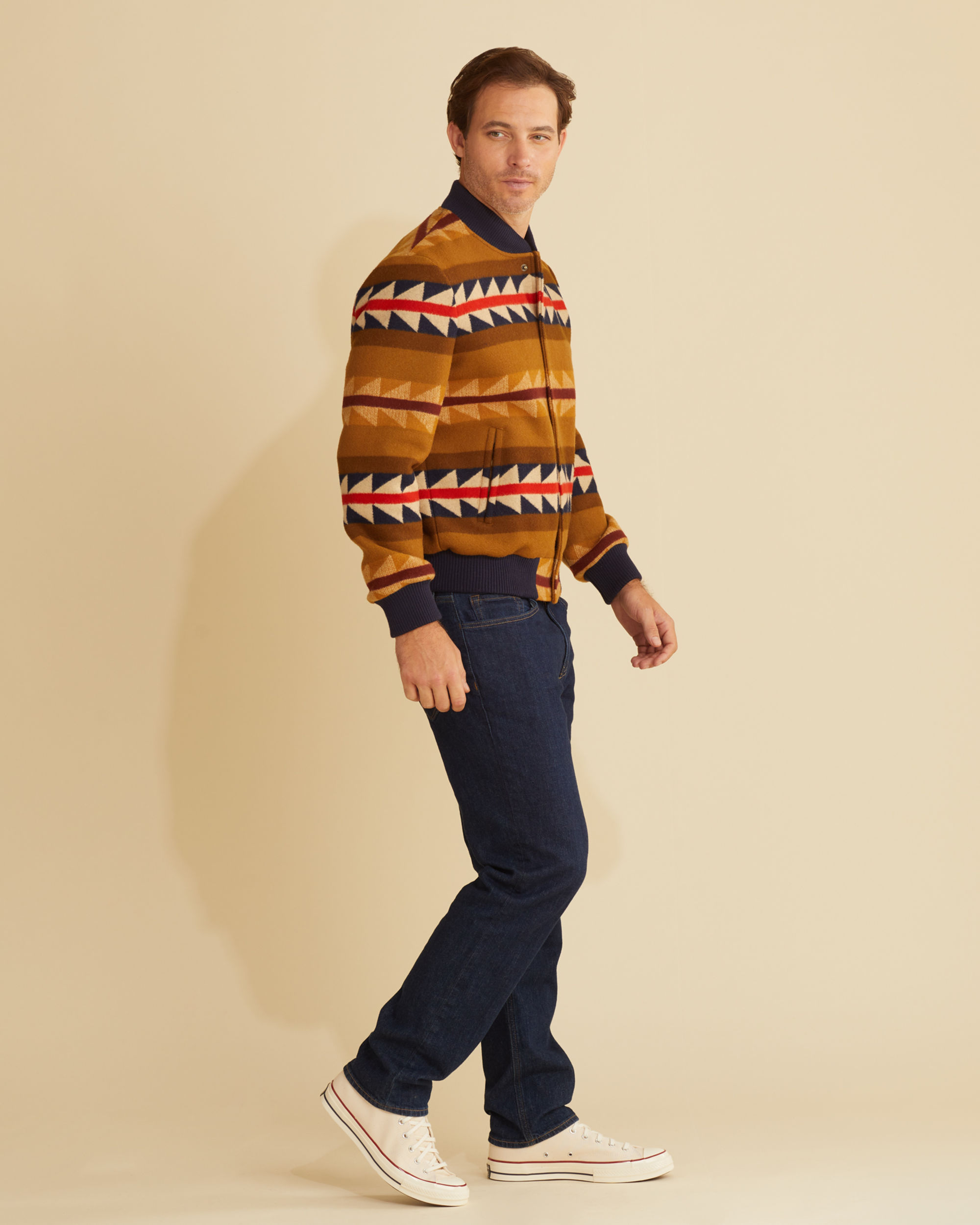 Men's Gorge Snap-Front Wool Jacket | Pendleton