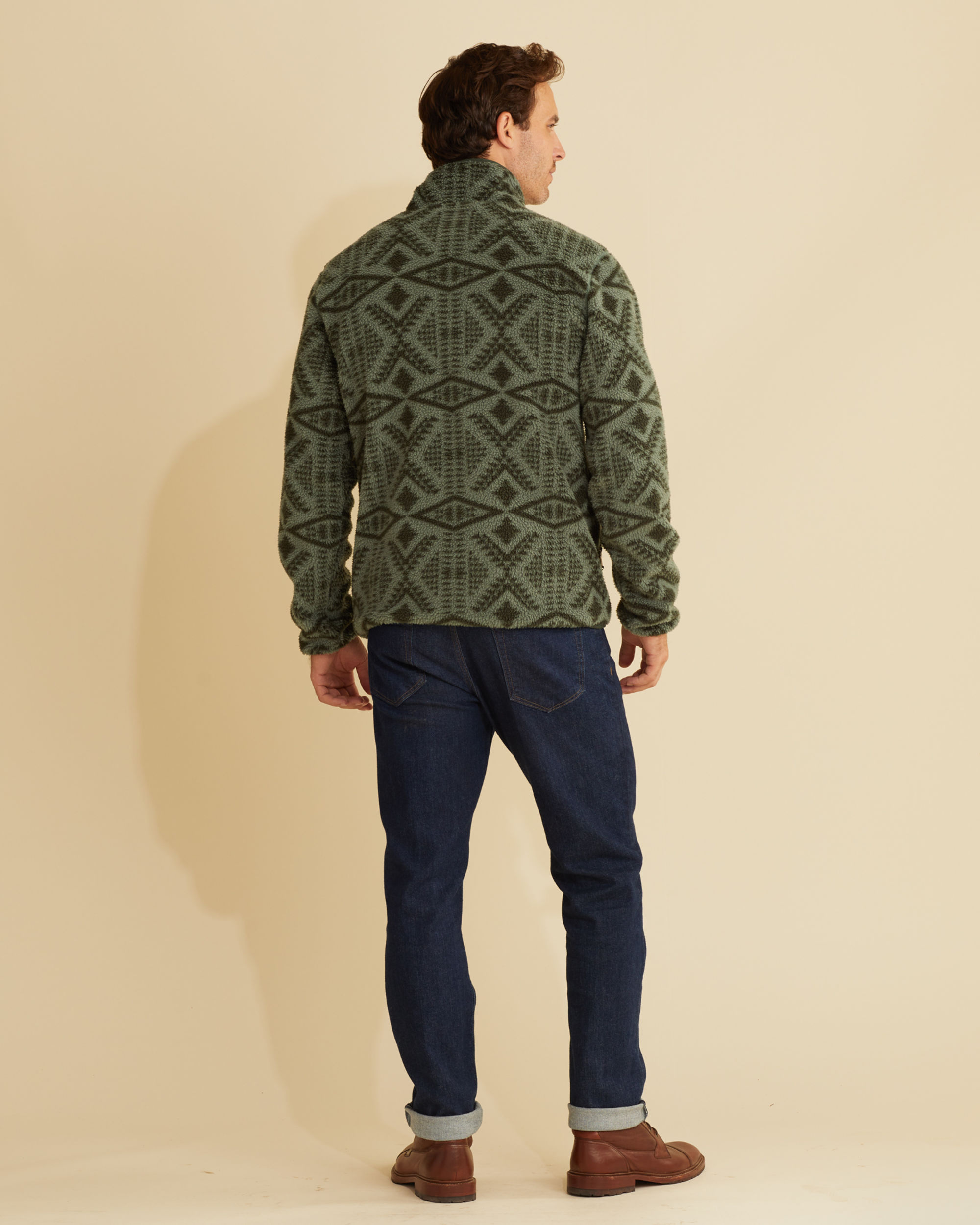 Men's Half-Zip Fleece Jacket | Pendleton