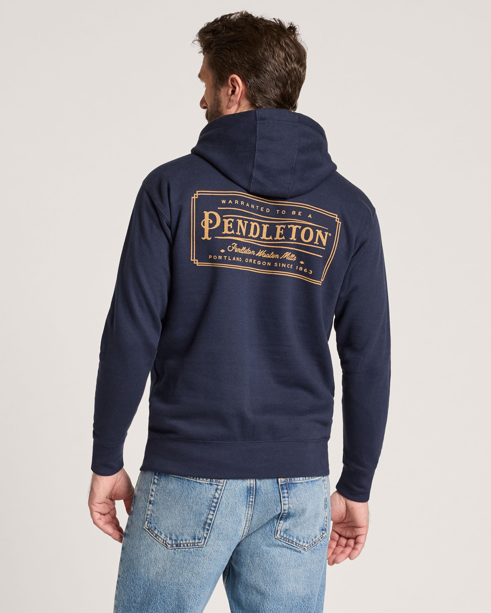 Stay Stylish with Men's Heritage Logo Hoodie | Pendleton