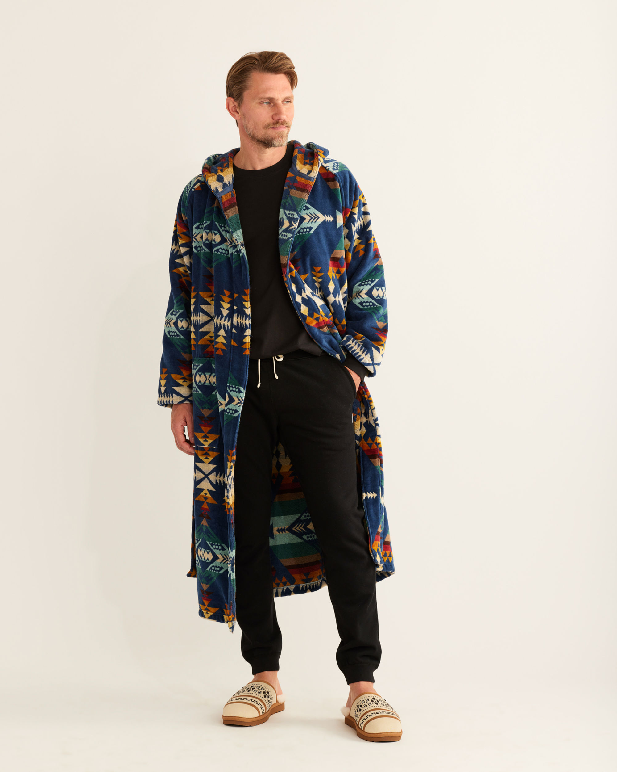 Browse & Shop Luxurious Cotton Terry Velour Robe | Pendleton