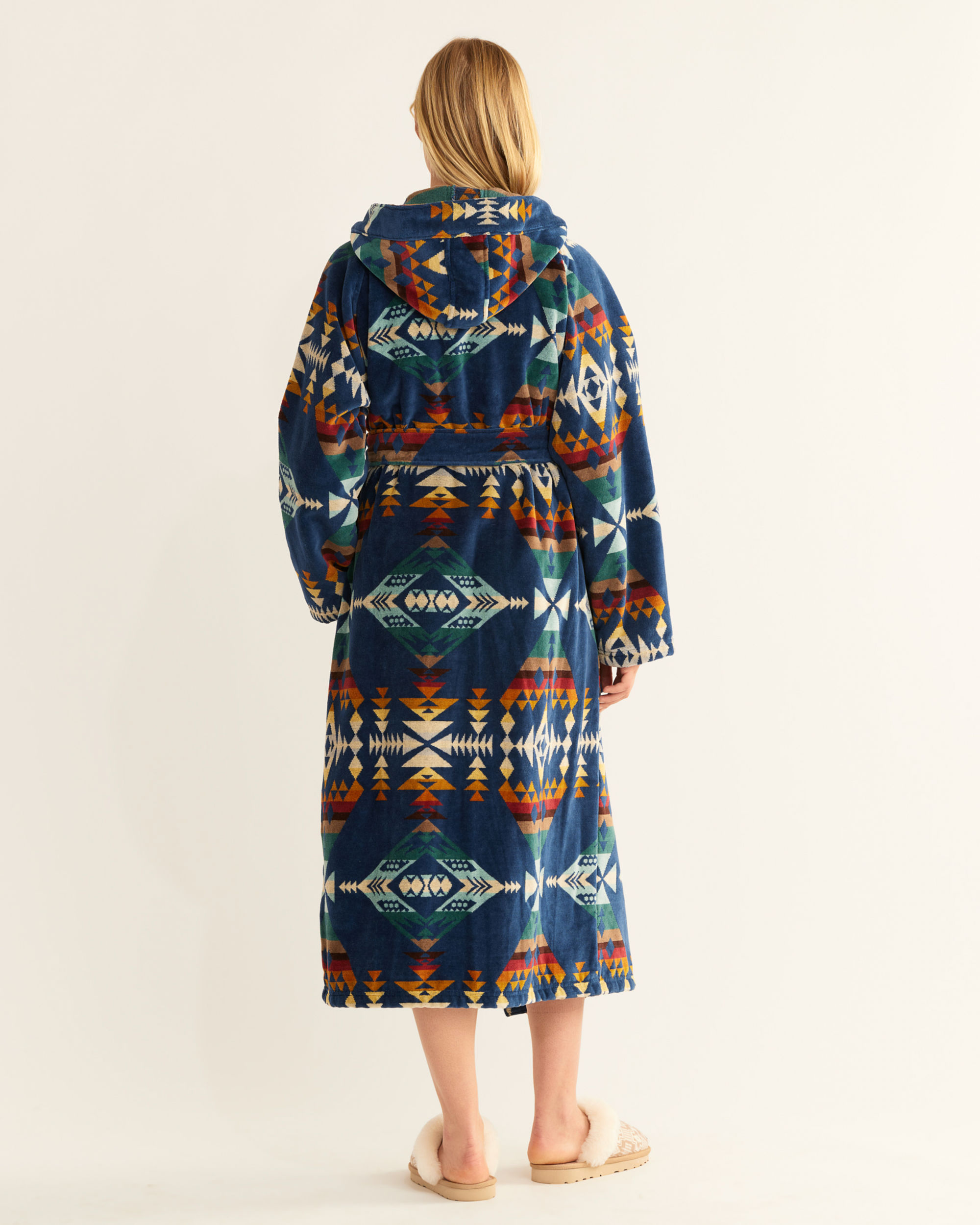 Browse & Shop Luxurious Cotton Terry Velour Robe | Pendleton