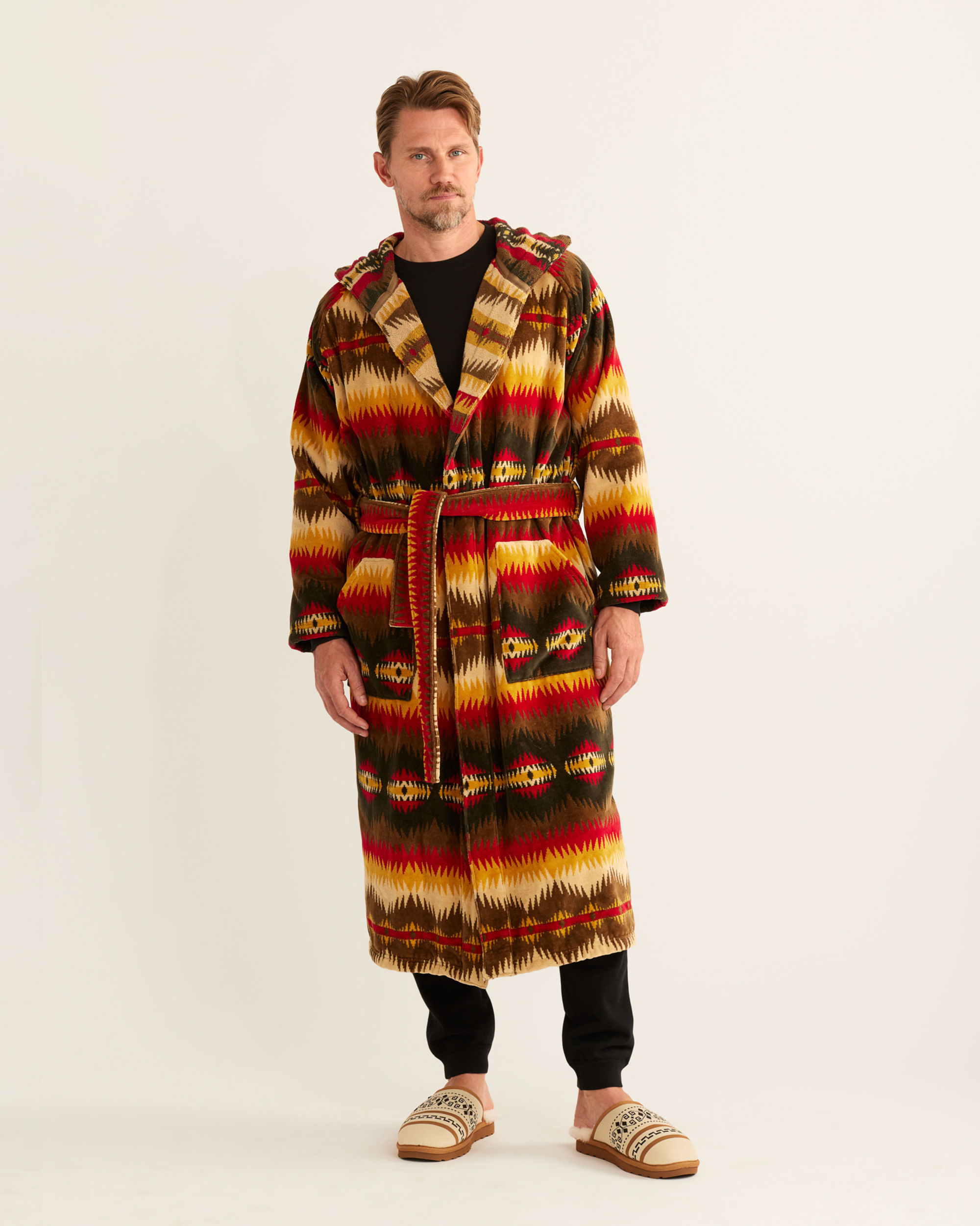 Browse & Shop Luxurious Cotton Terry Velour Robe | Pendleton
