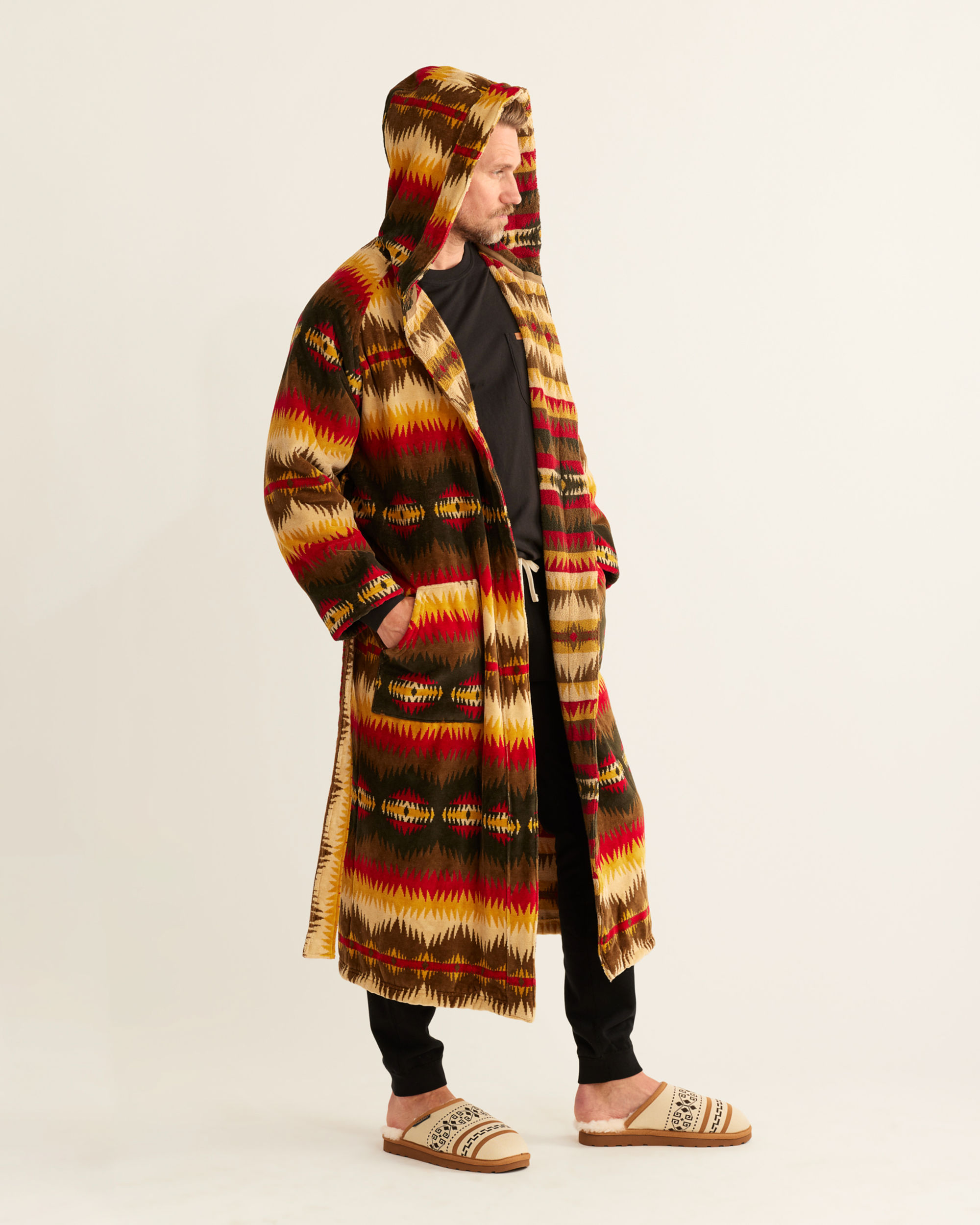 Browse & Shop Luxurious Cotton Terry Velour Robe | Pendleton