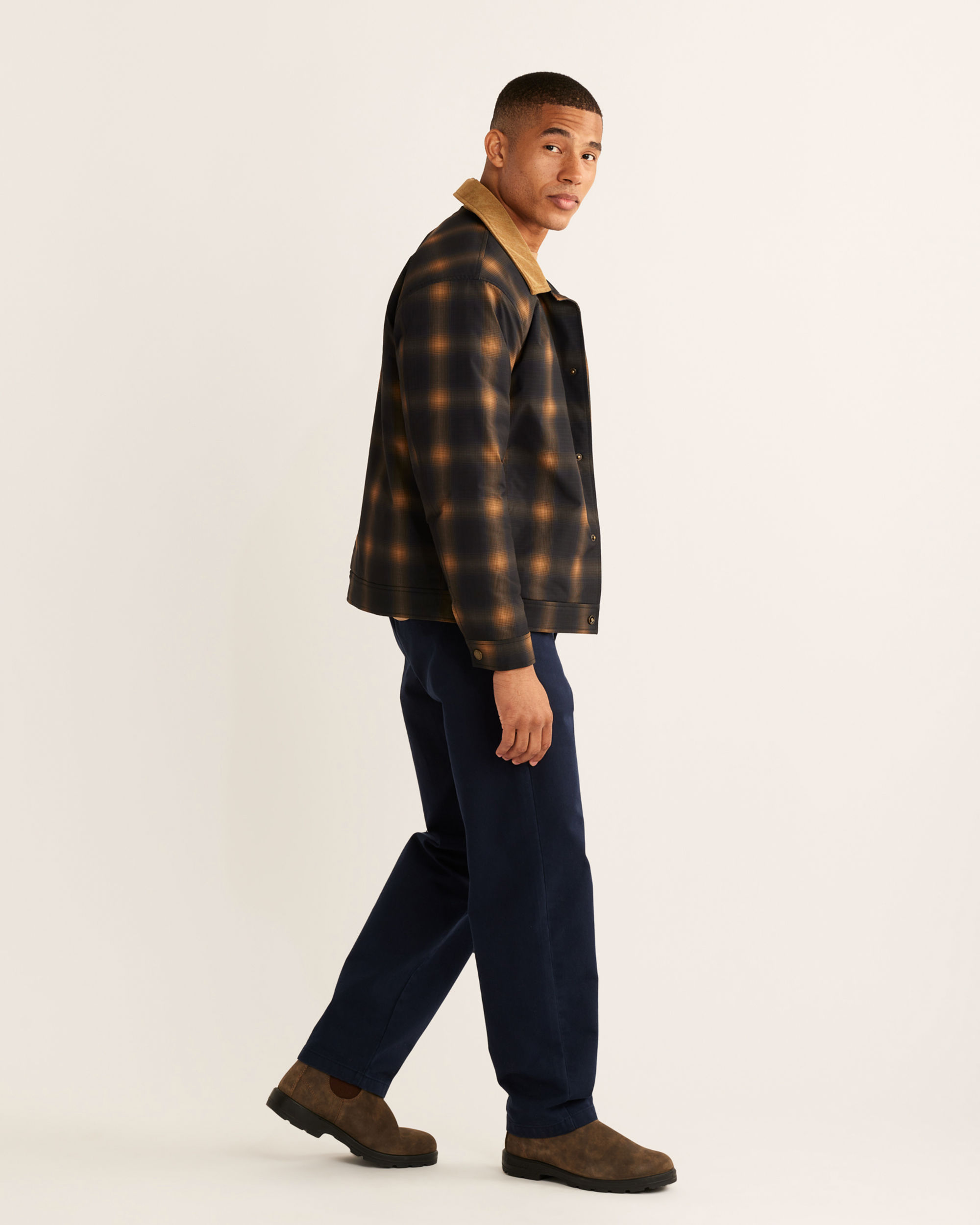 Look Sharp in the Men's Pedro Stadium Trucker Jacket | Pendleton