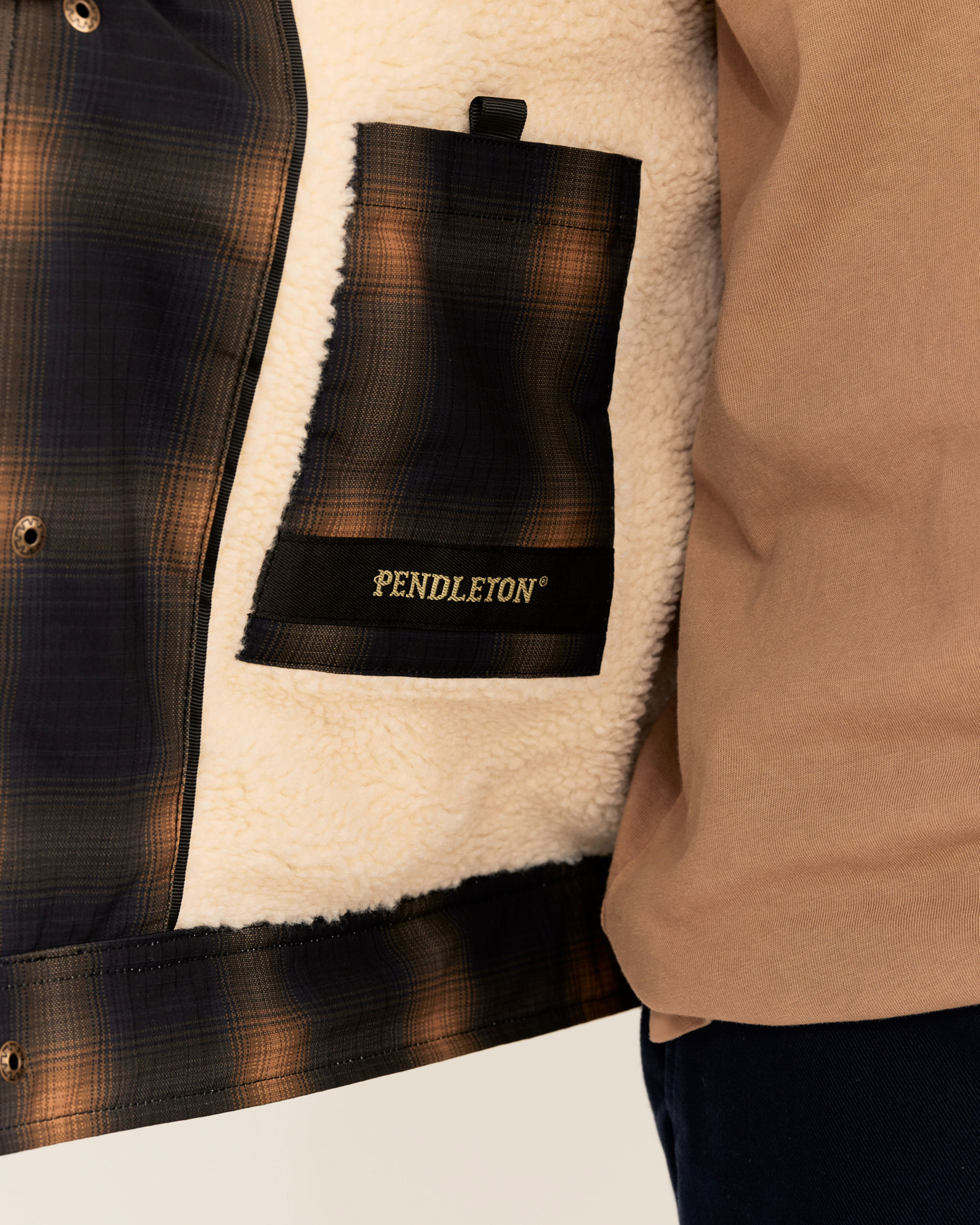 Look Sharp in the Men's Pedro Stadium Trucker Jacket | Pendleton
