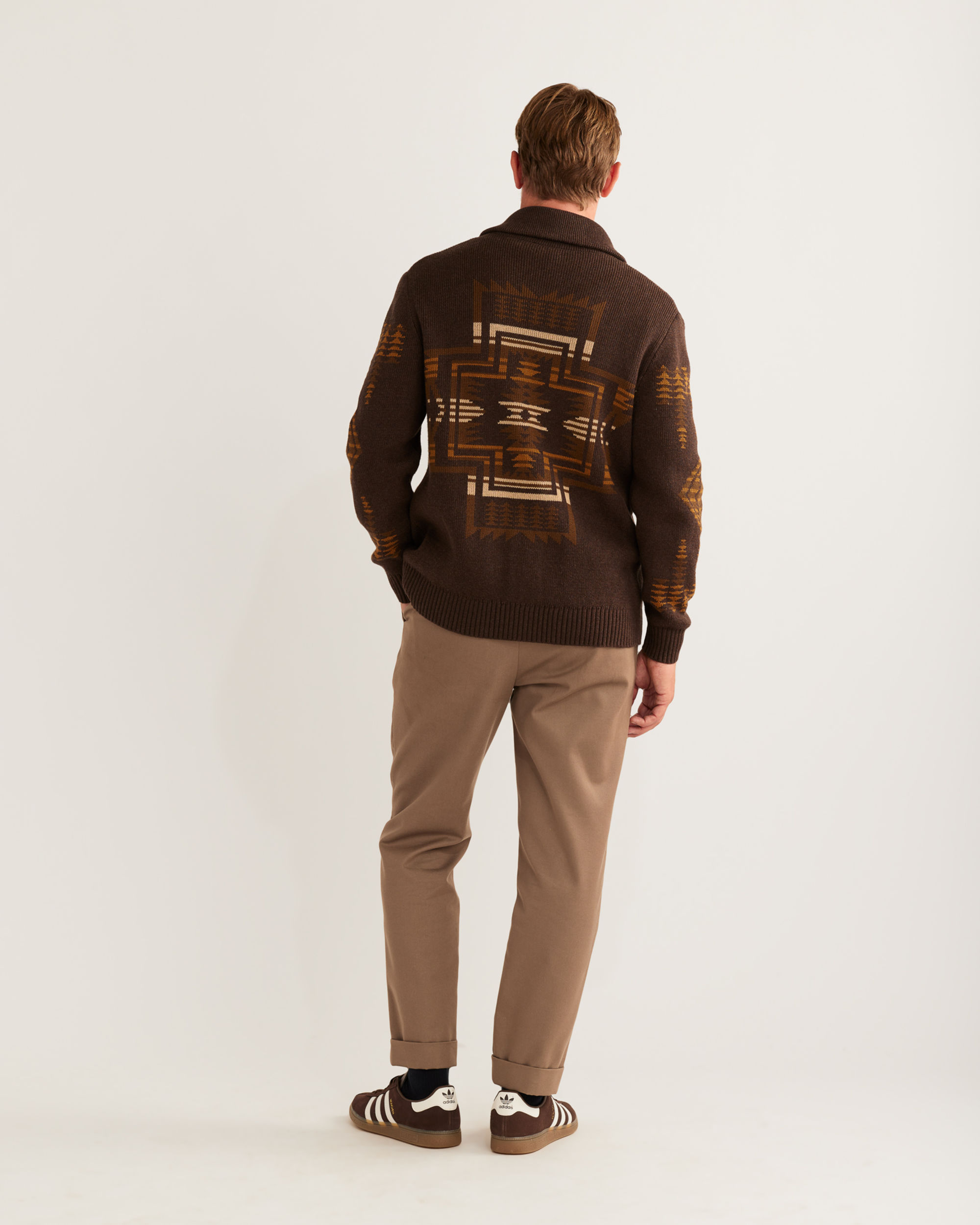MEN'S HARDING COTTON CARDIGAN | Pendleton