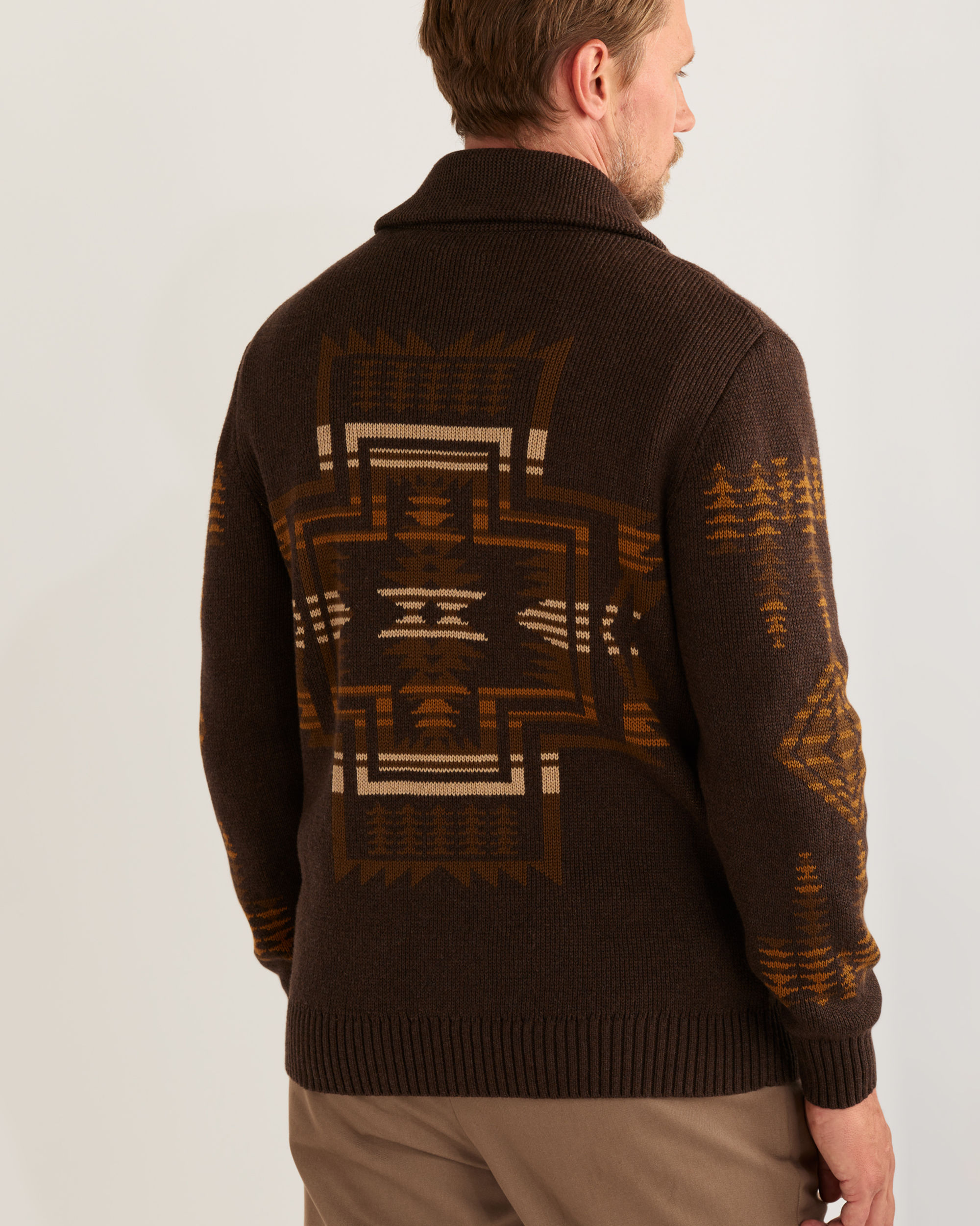 MEN'S HARDING COTTON CARDIGAN | Pendleton