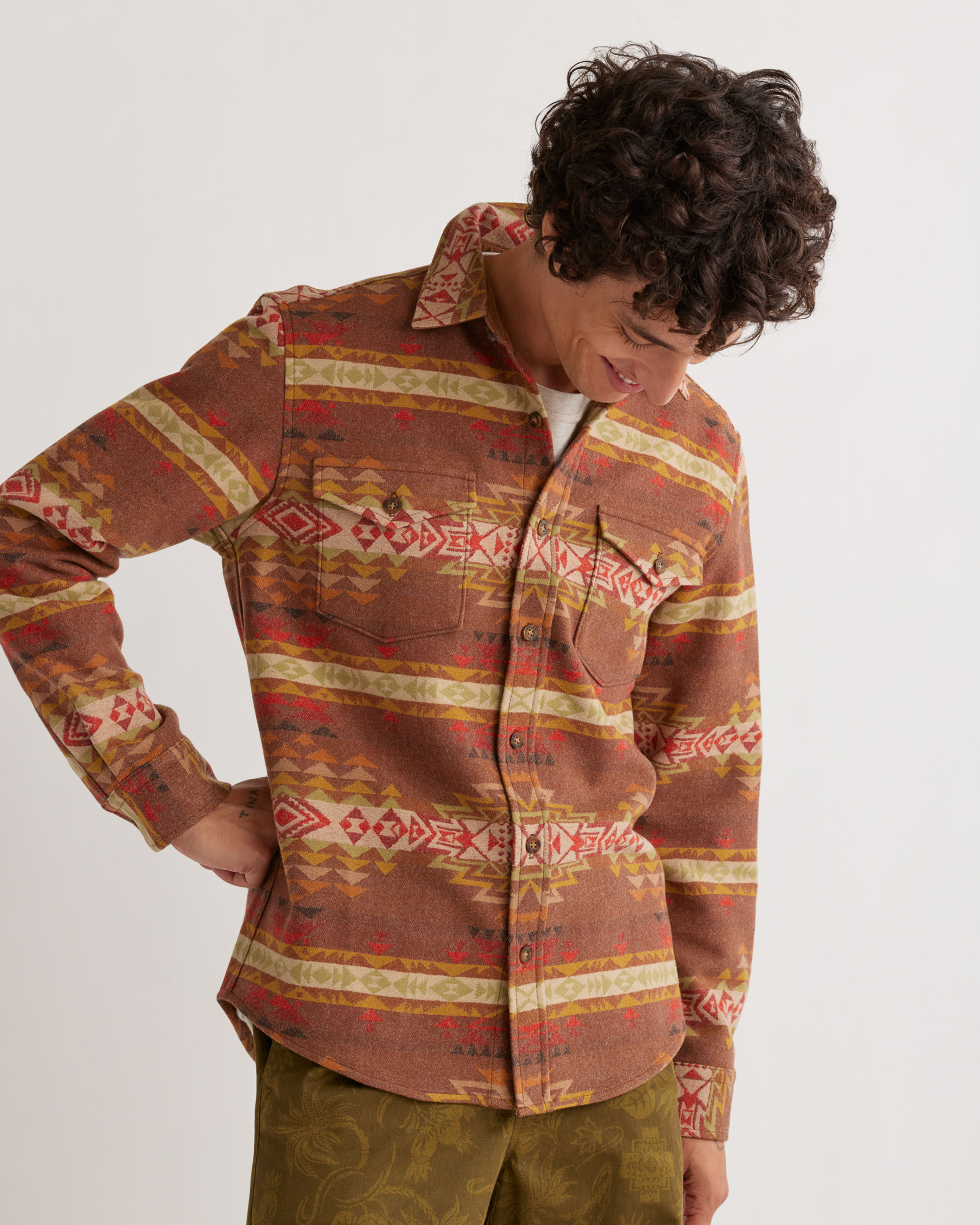 Shop Our Pendleton Men's La Pine Wool Overshirt | Pendleton