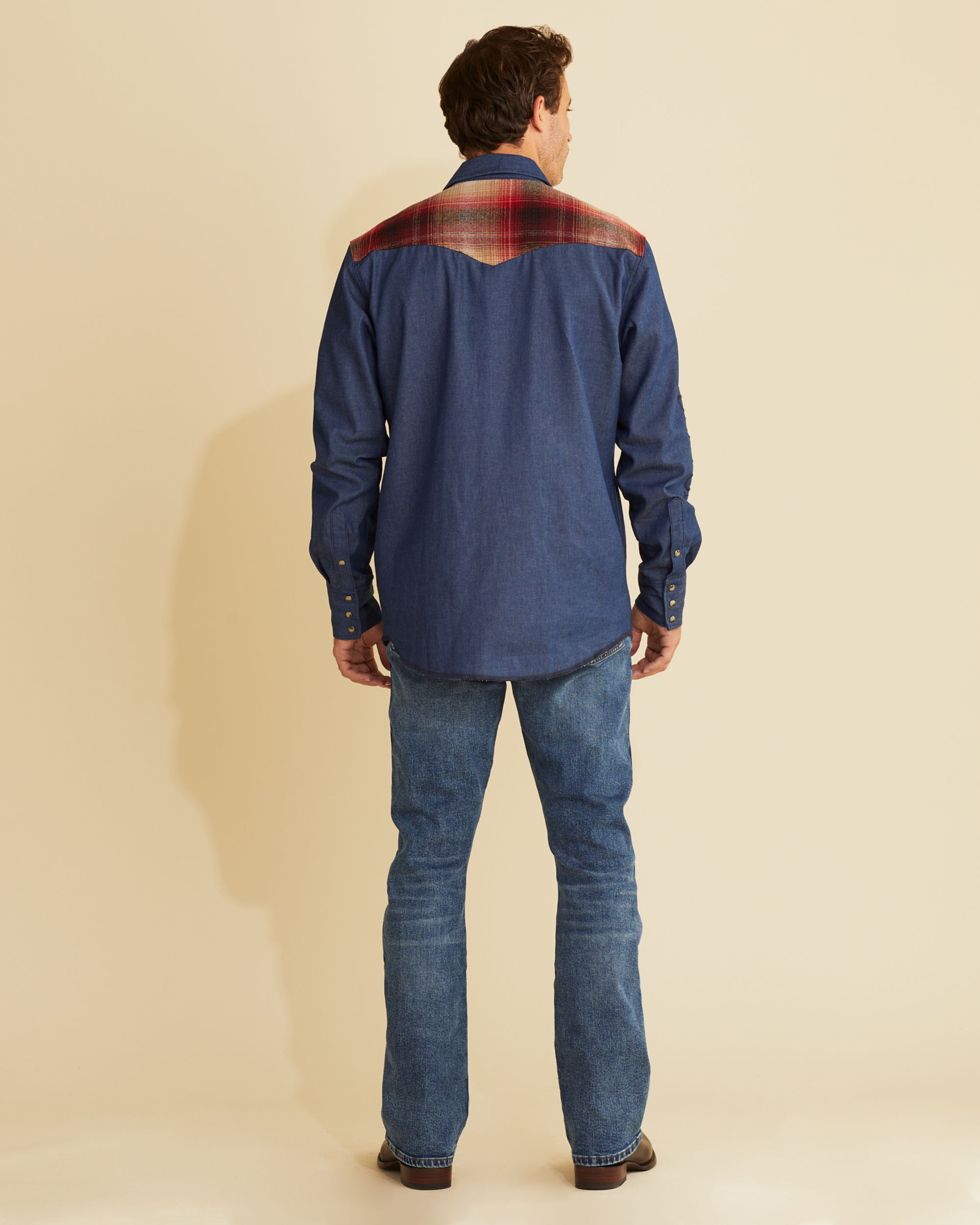 Wrangler x Pendleton Men's Denim Workshirt