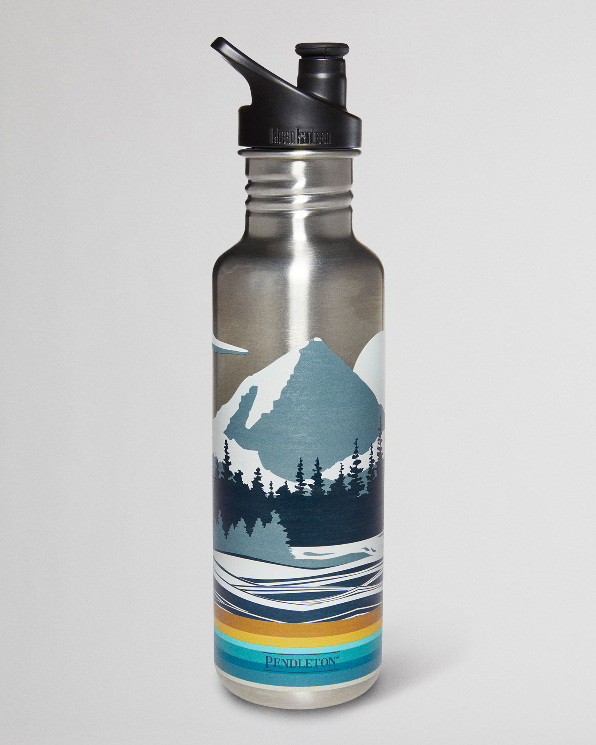 Pacific Wonderland Stainless Steel Water Bottle | Pendleton