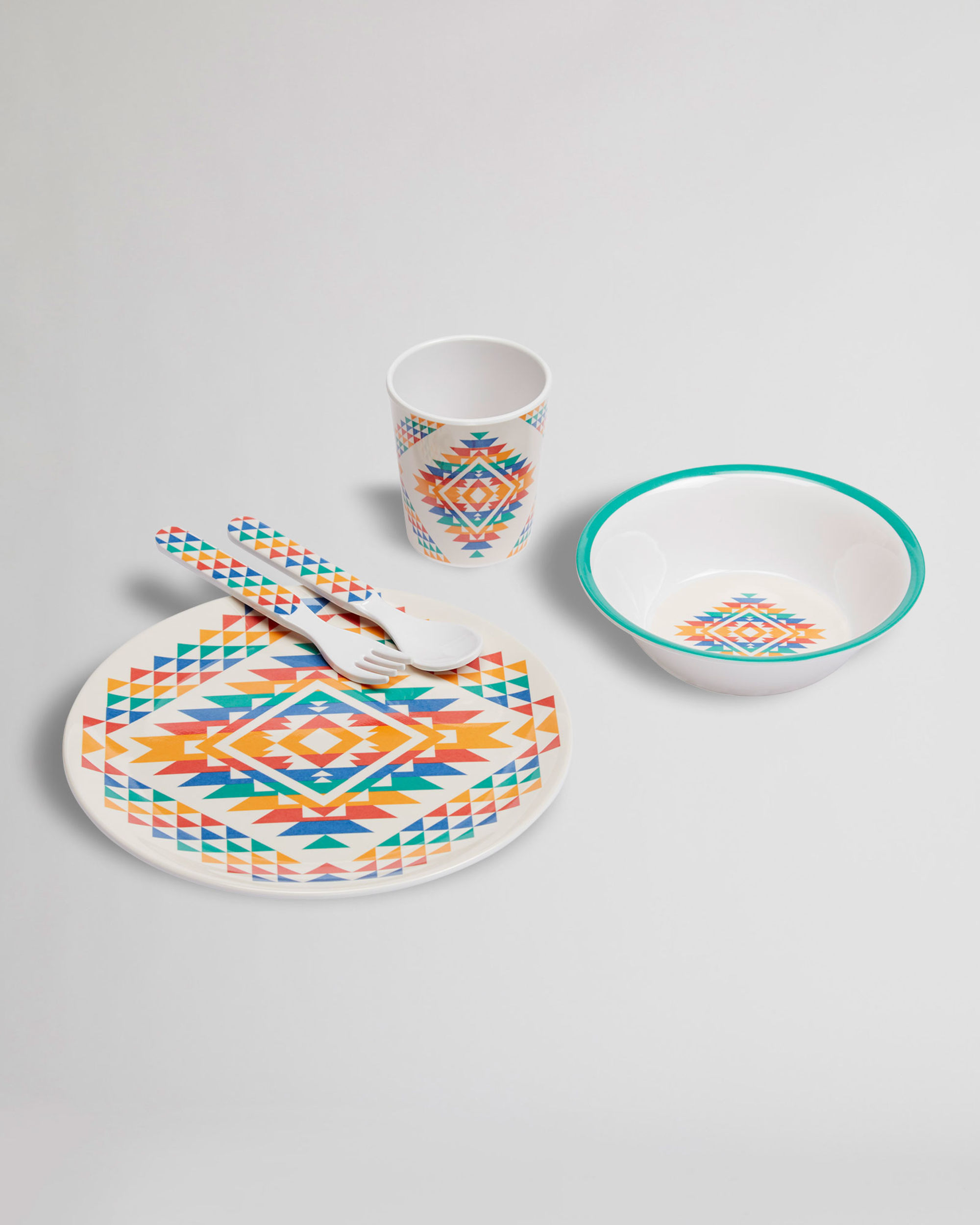 Kids' Smith Rock Melamine Dish Set | Pendleton