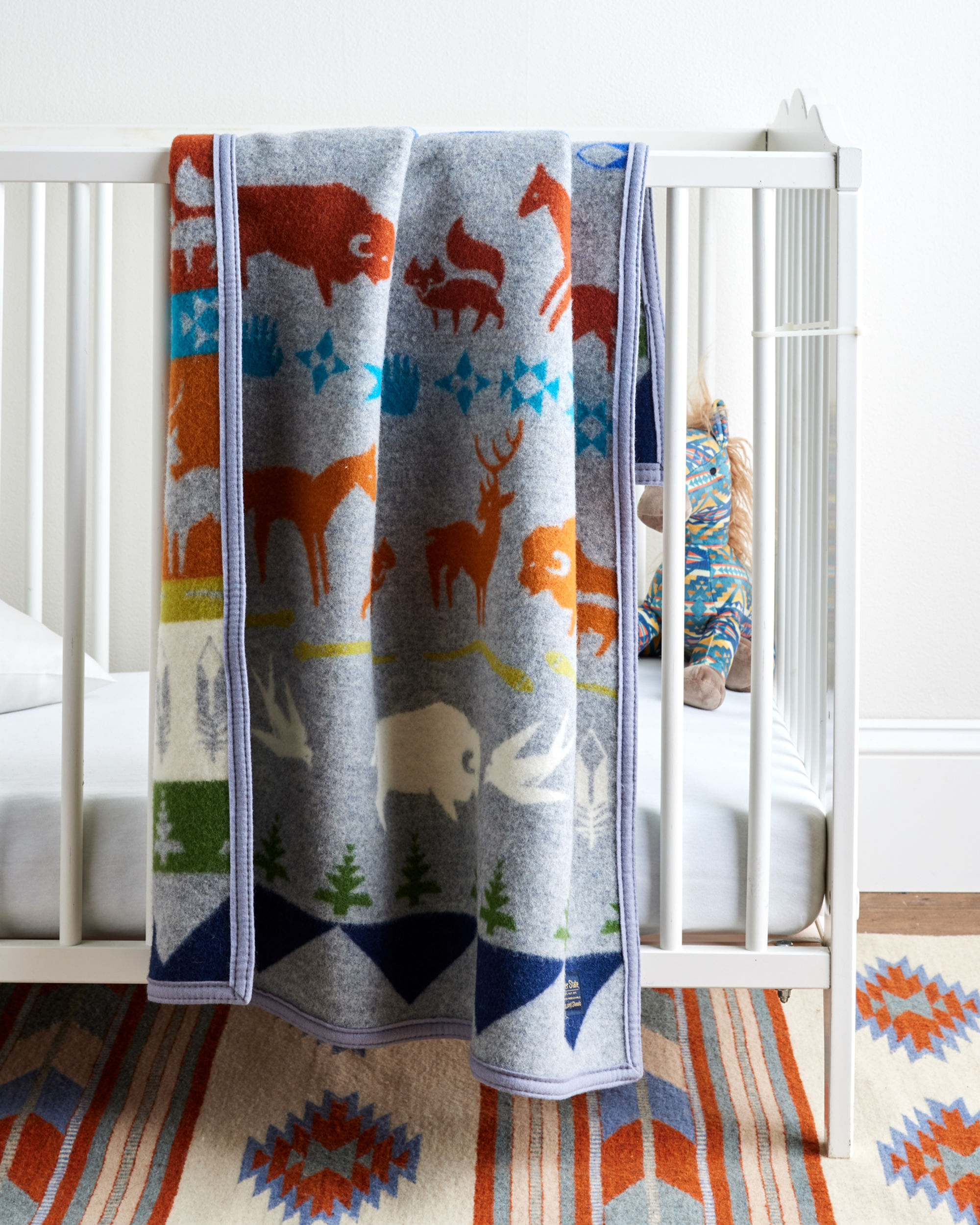 Shared Paths Crib Blanket | Pendleton