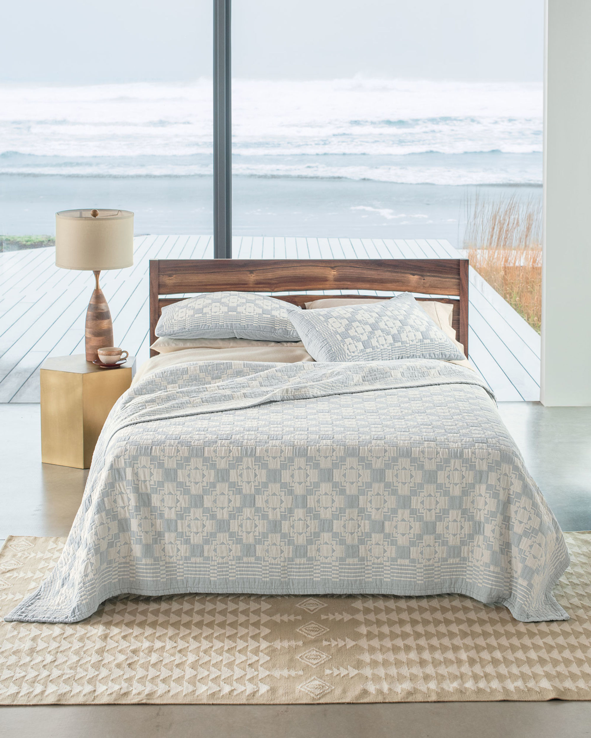 Chief Joseph Cotton Matelasse Coverlet | Pendleton