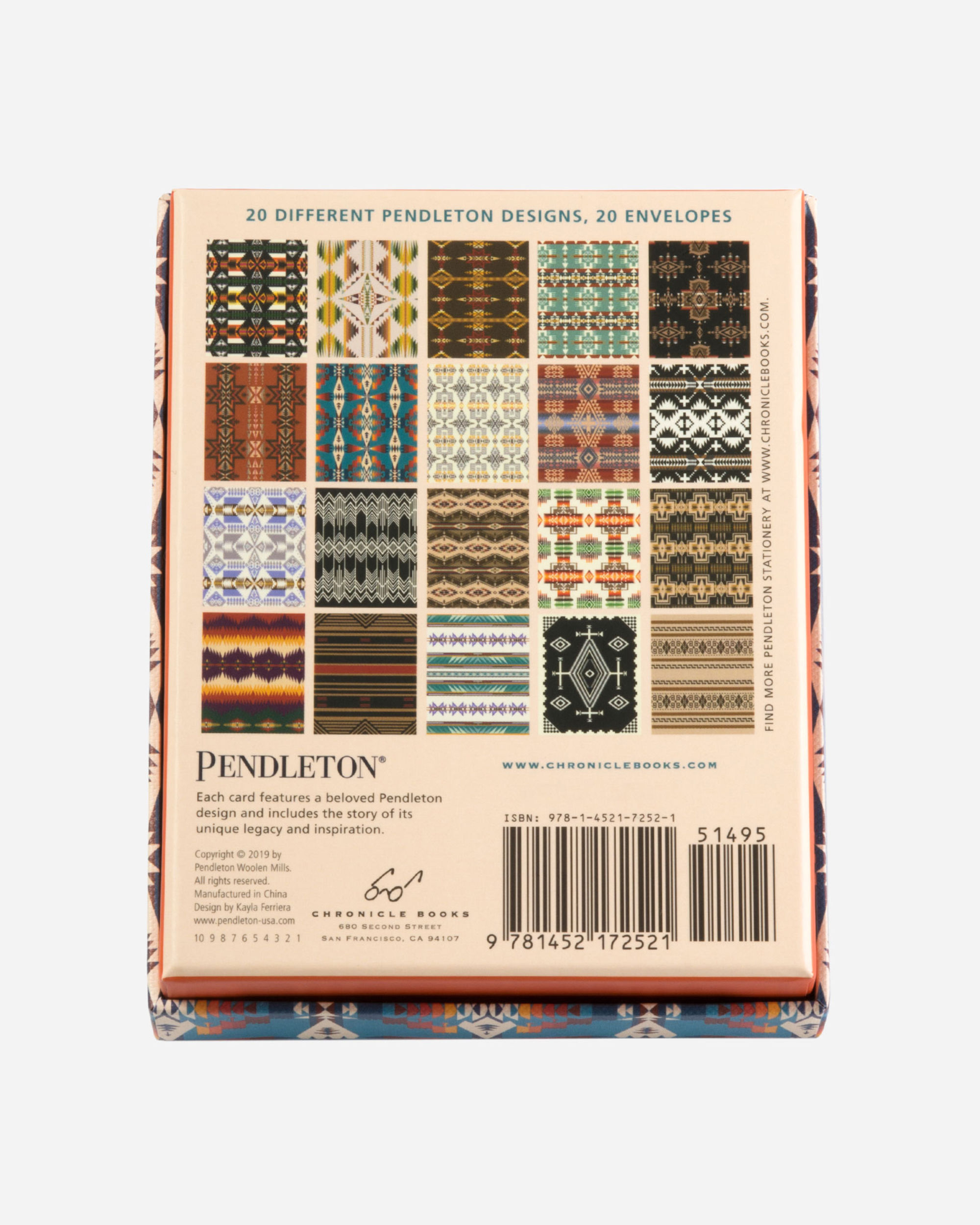 Assorted Notecards With Envelope (20Pc) | Pendleton