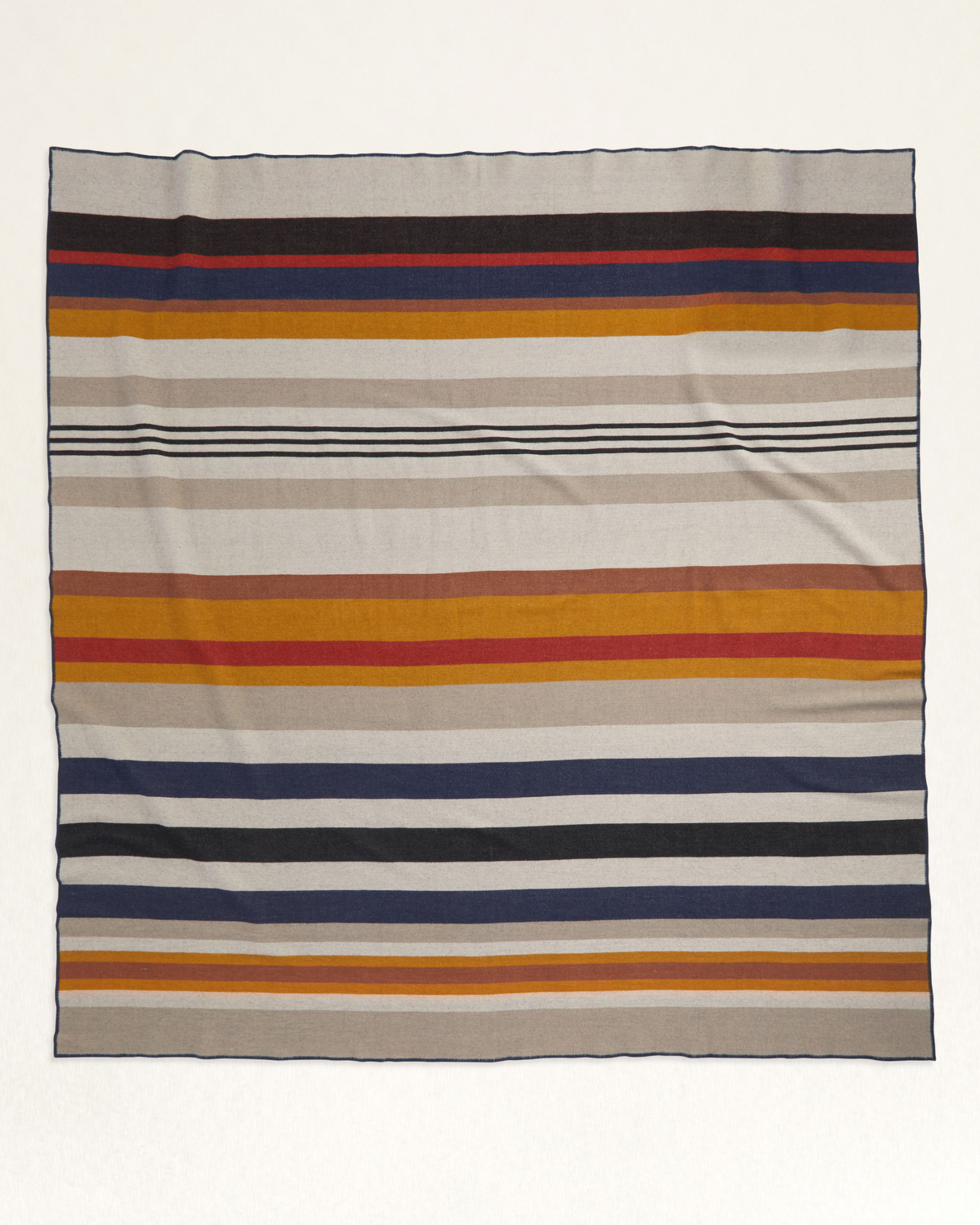 Stay Warm & Shop Beautiful Bridger Stripe Blanket | Pendleton