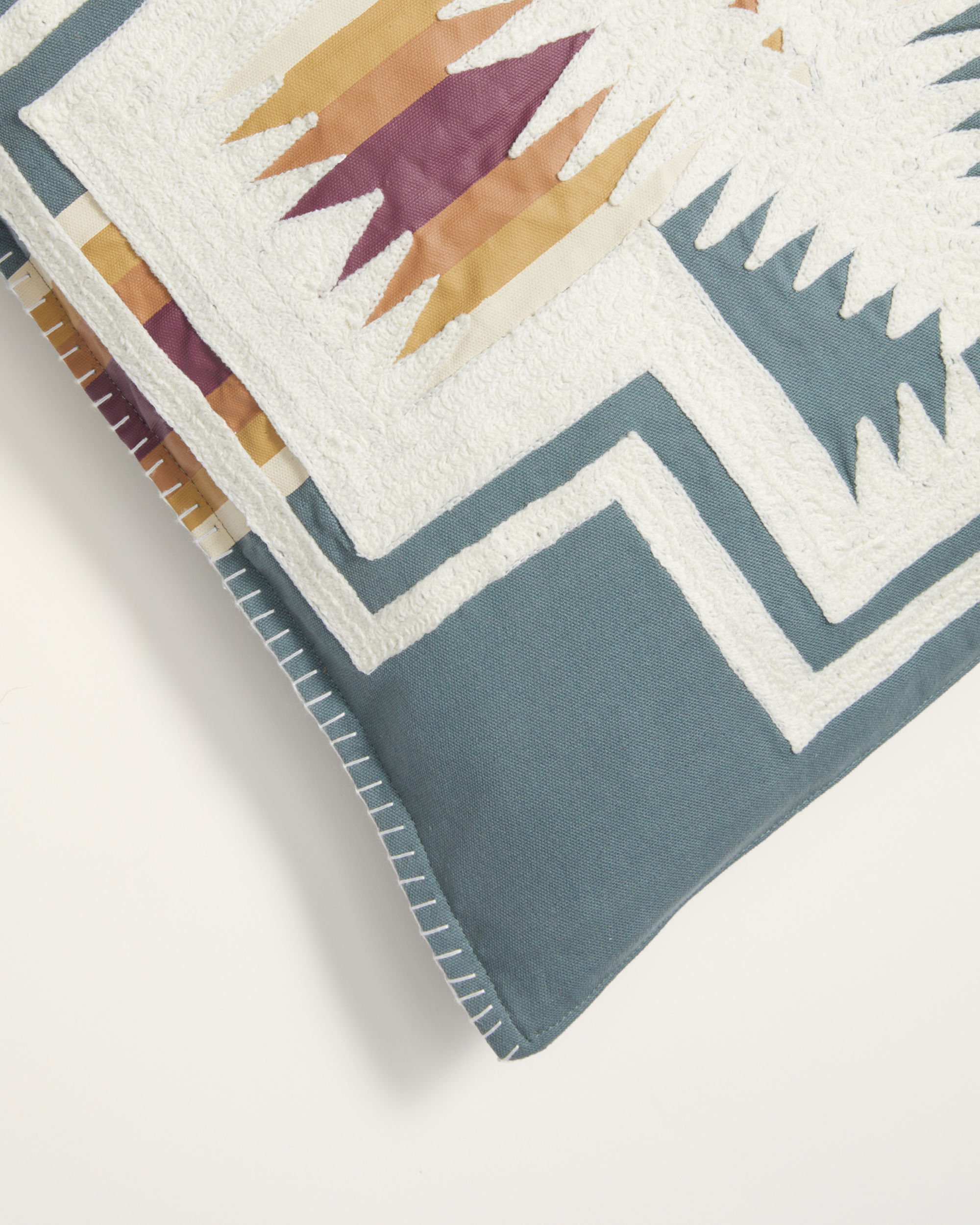 Luxury Home Decor: Harding Embroidered Pillow | Pendleton