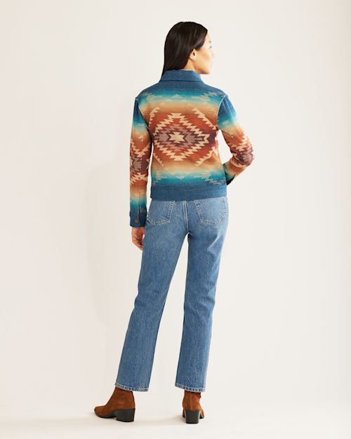 Stay Warm & Stylish with Women's Canyon Wool Jacket | Pendleton