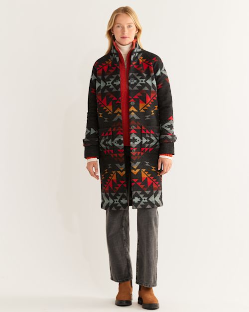 WOMEN'S BRIDGE CREEK ARCHIVE BLANKET COAT | Pendleton