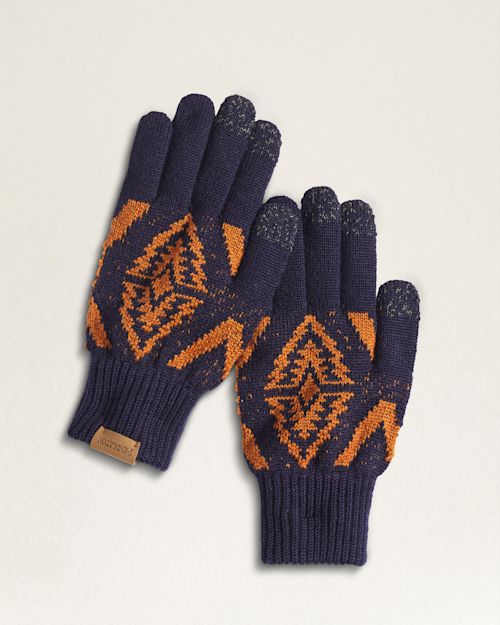 MERINO KNIT TEXTING GLOVES | Pendleton