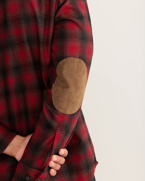 MEN'S PLAID ELBOW-PATCH TRAIL SHIRT | Pendleton