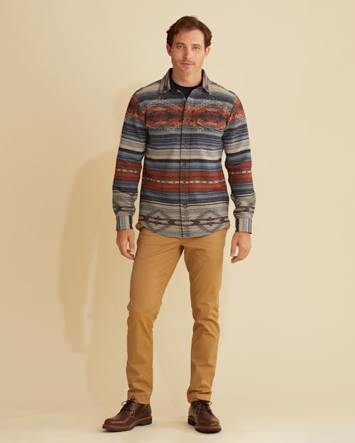 Men's Fitted La Pine Overshirt | Pendleton
