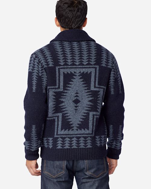 MEN'S HARDING ZIP CARDIGAN | Pendleton