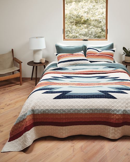 Wyeth Trail Pieced Quilt Set | Pendleton